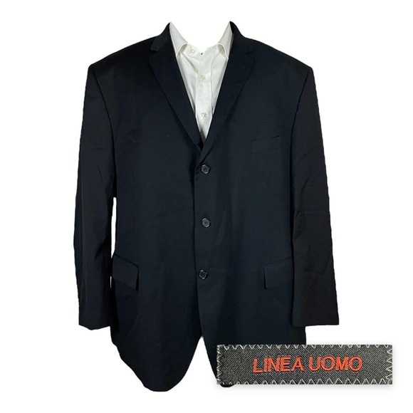 Linea Uomo | Suits & Blazers | Linea Uomo Blazer Jacket Mens 58r Solid ...